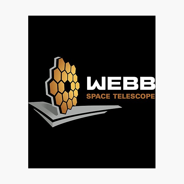 "James Webb Space Telescope Logo " Photographic Print for Sale by ...