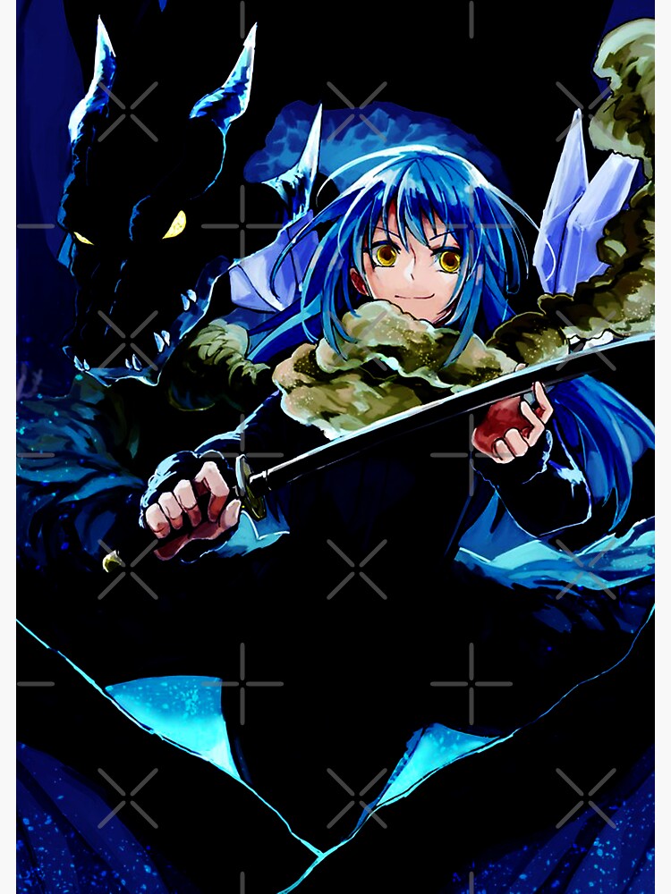 "Rimuru Tempest" Sticker for Sale by Linearthur | Redbubble