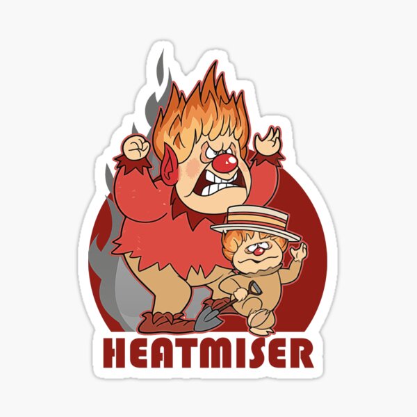 "Heat Miser fan Heat Miser" Sticker for Sale by franing | Redbubble
