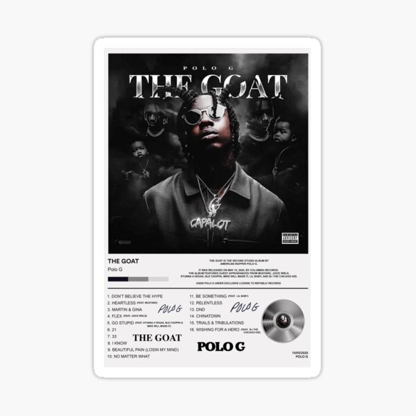 "The Goat " Sticker for Sale by lorinamayes | Redbubble