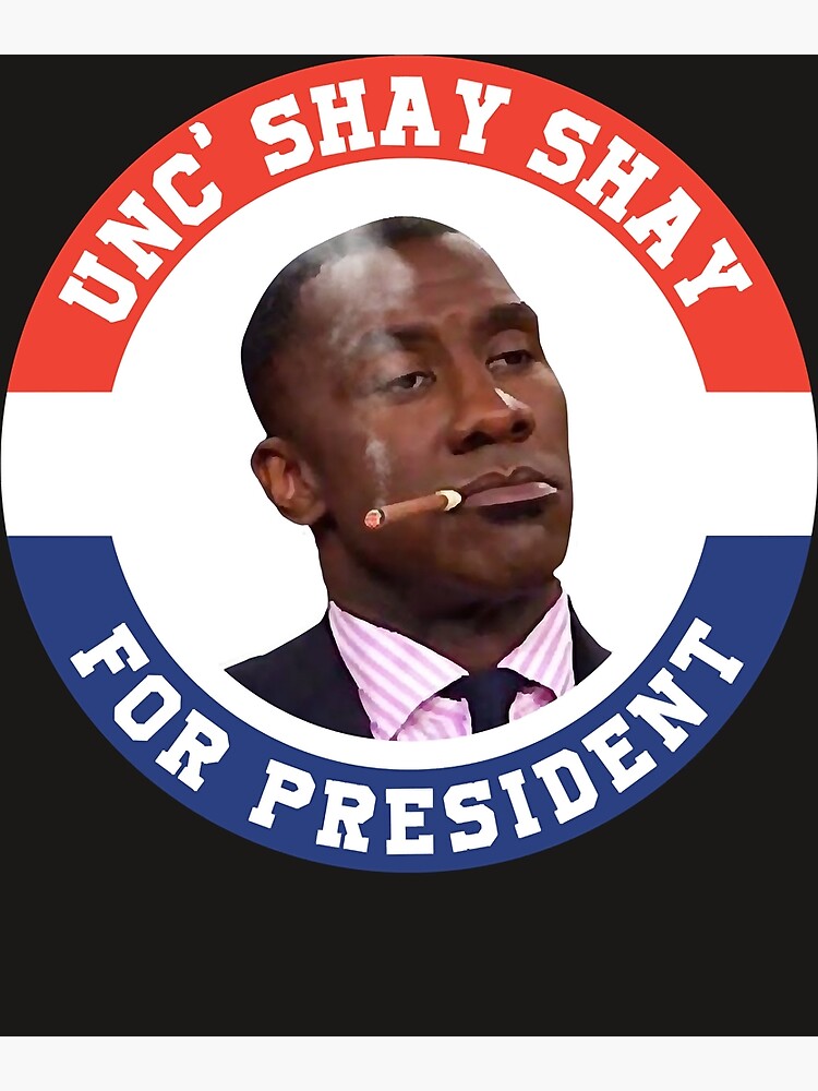 "Shannon Sharpe Unc Shay Shay Président incontesté" Art Print for Sale ...