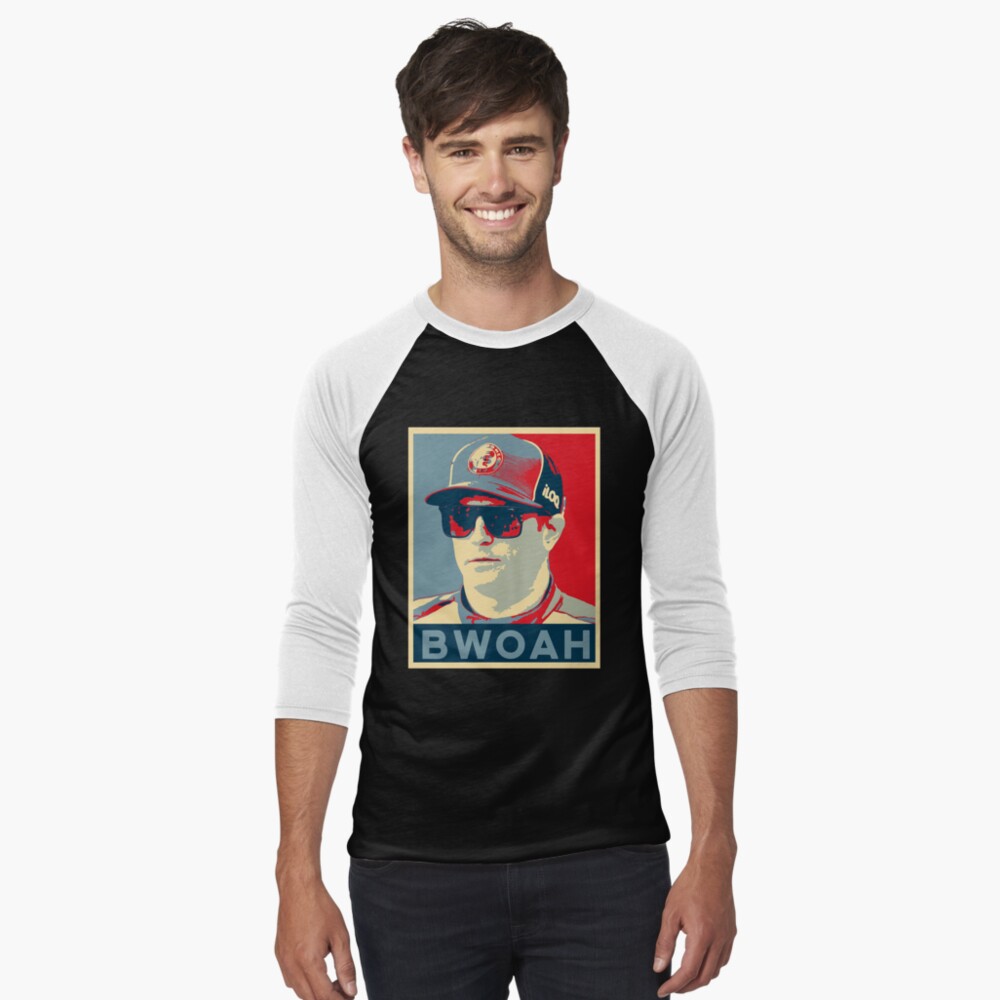"Kimi Raikkonen - BWOAH" Sticker for Sale by CHREIBER | Redbubble