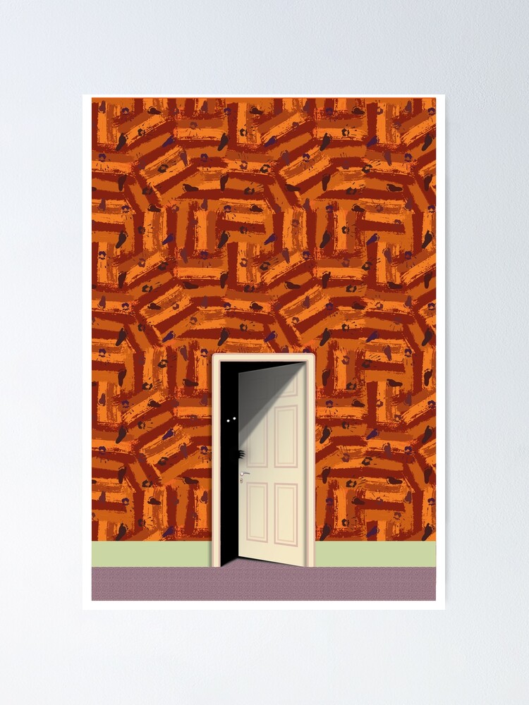 "Knock for Tricky Treat !" Poster for Sale by ARTIZIT | Redbubble