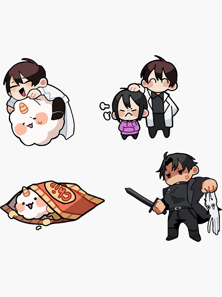 "Omniscient Readers Viewpoint Pack" Sticker for Sale by SunwuYotasuke ...