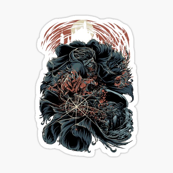 "Bloodborne Bloodborne fan gift" Sticker for Sale by shawhington ...