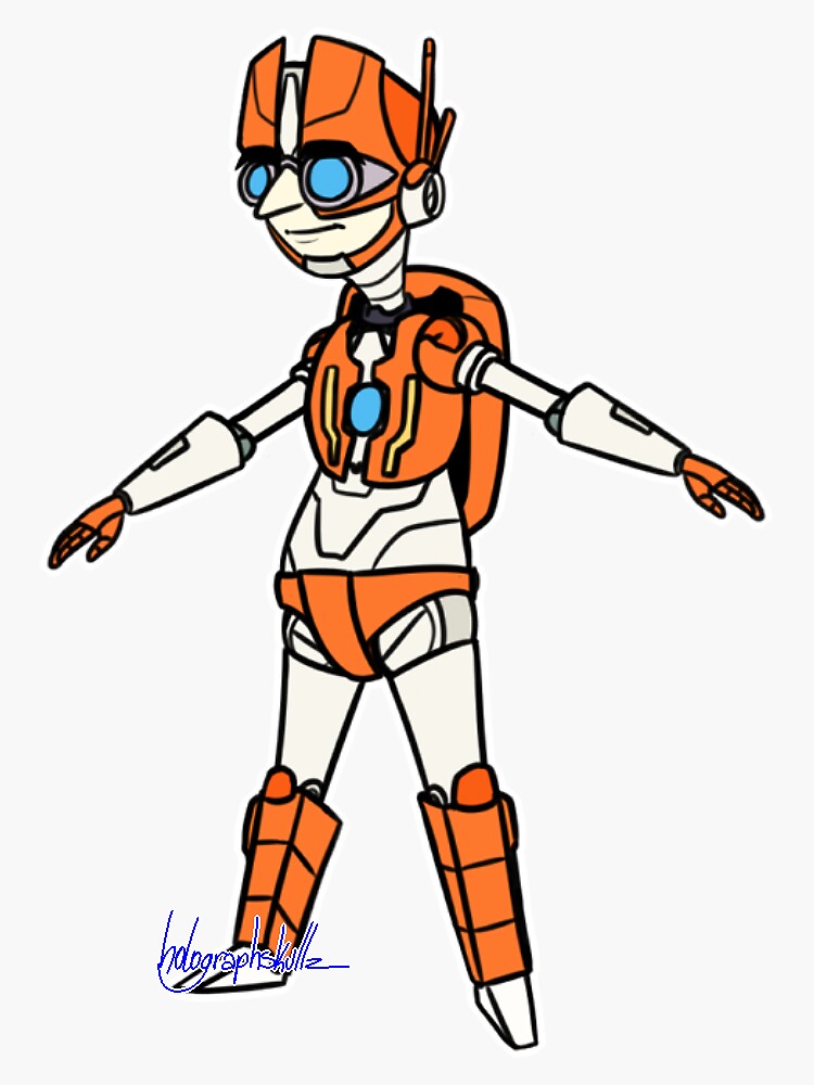 "Rung Transformers" Sticker for Sale by holographskullz | Redbubble