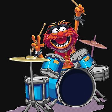 "Animal drummer the muppets show" Essential T-Shirt for Sale by ...