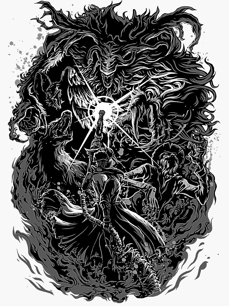 "Bloodborne Bloodborne game gift" Sticker for Sale by shawhington ...