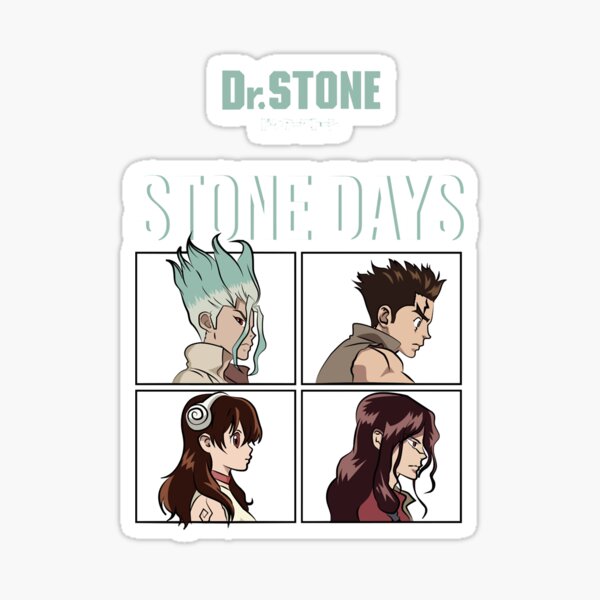 "Discover The Truth About Dr Stone Gift For Movie Fans" Sticker for ...
