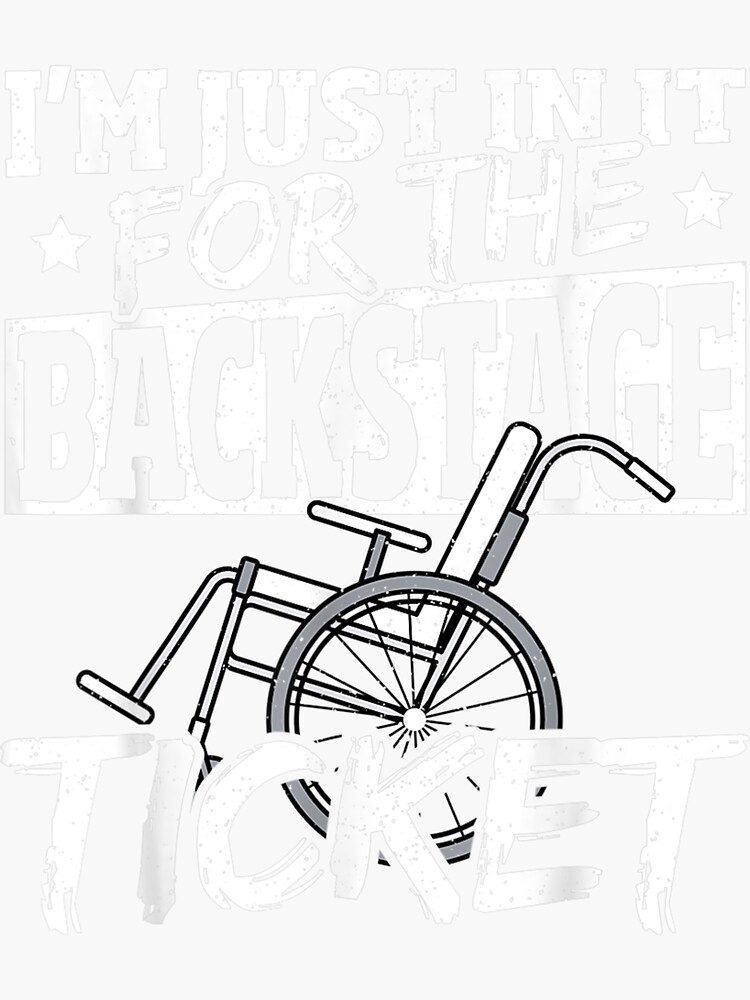 "Paraplegic Design For An Amputation Survivor " Sticker for Sale by ...