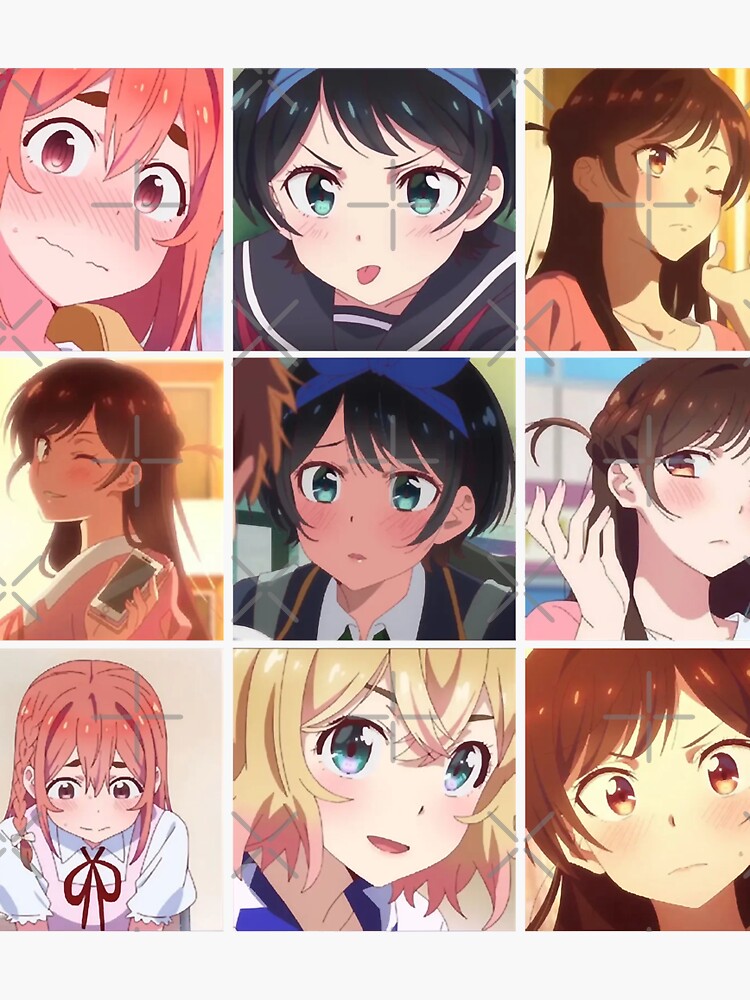 "Vintage Retro Rent Japanese Manga A Girlfriend Gifts Best Men" Sticker ...