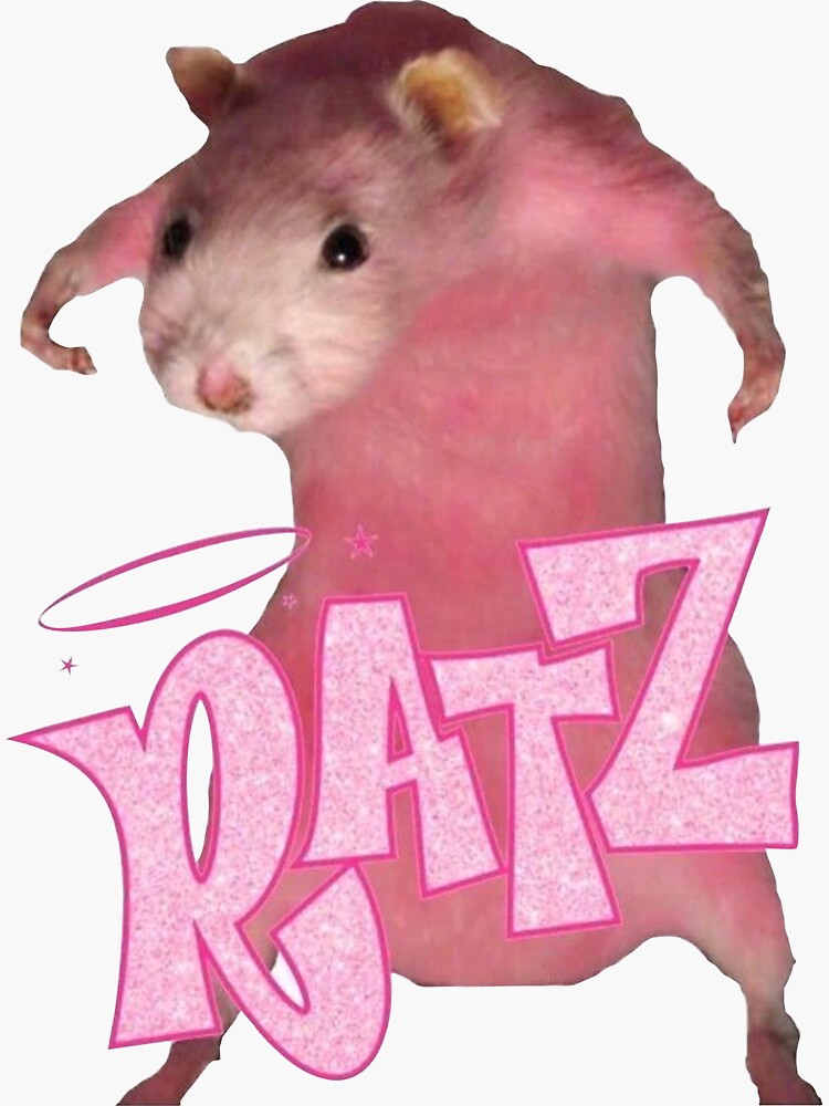 "Bratz Rat Ratz Pink" Sticker for Sale by MarioHowie | Redbubble