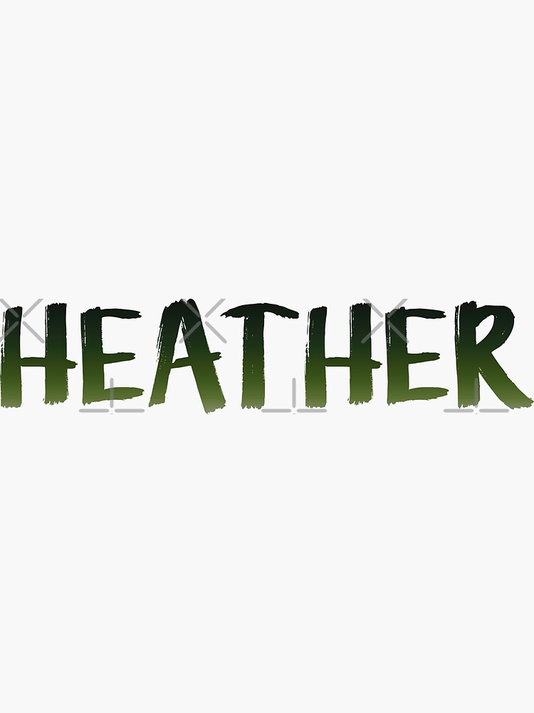 "Heather Duke" Sticker by saulgreen | Redbubble