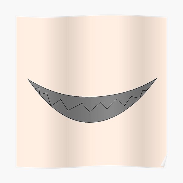 "Sharp teeth" Poster for Sale by Nyamelon | Redbubble