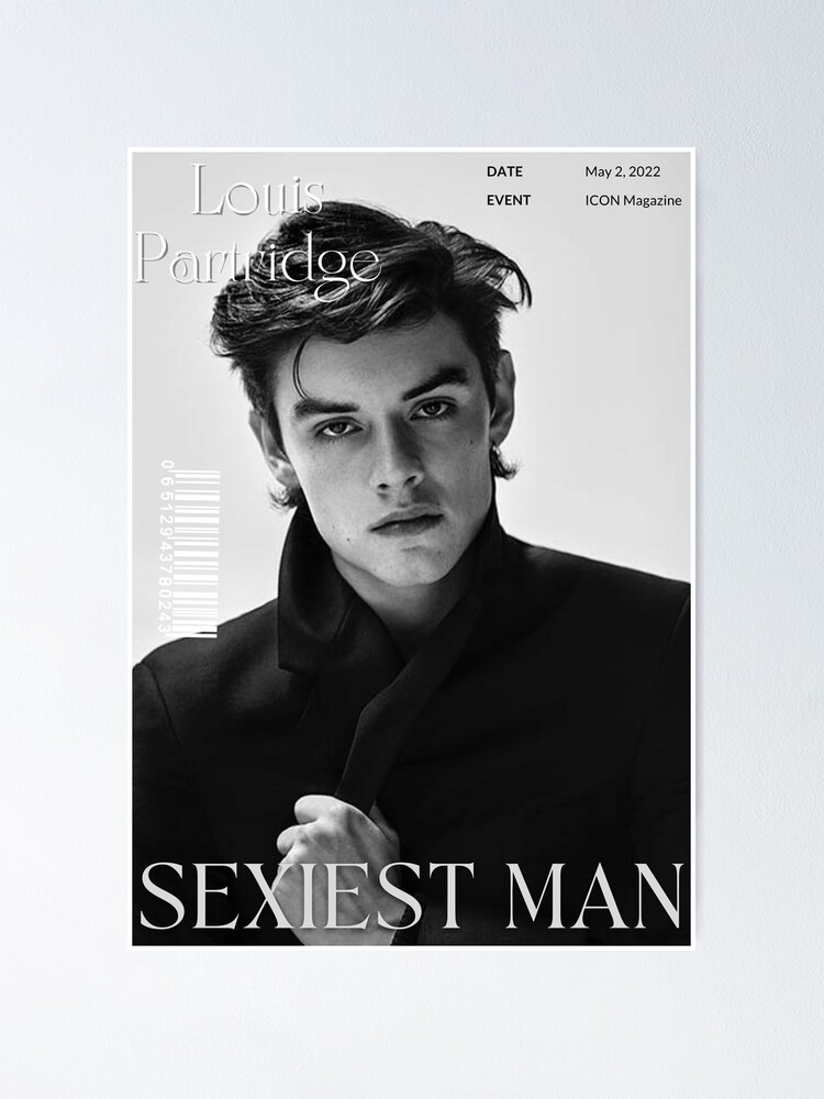 "Louis Partridge" Poster for Sale by Figureme | Redbubble