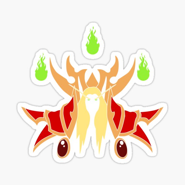 "Kael'thas simple" Sticker by ShogunRGB | Redbubble