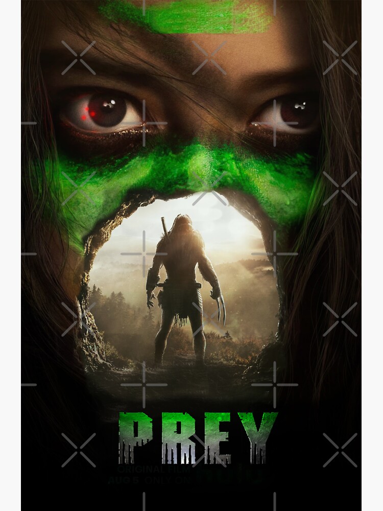 "Prey movie Trending Poster" Sticker for Sale by pickyartx | Redbubble