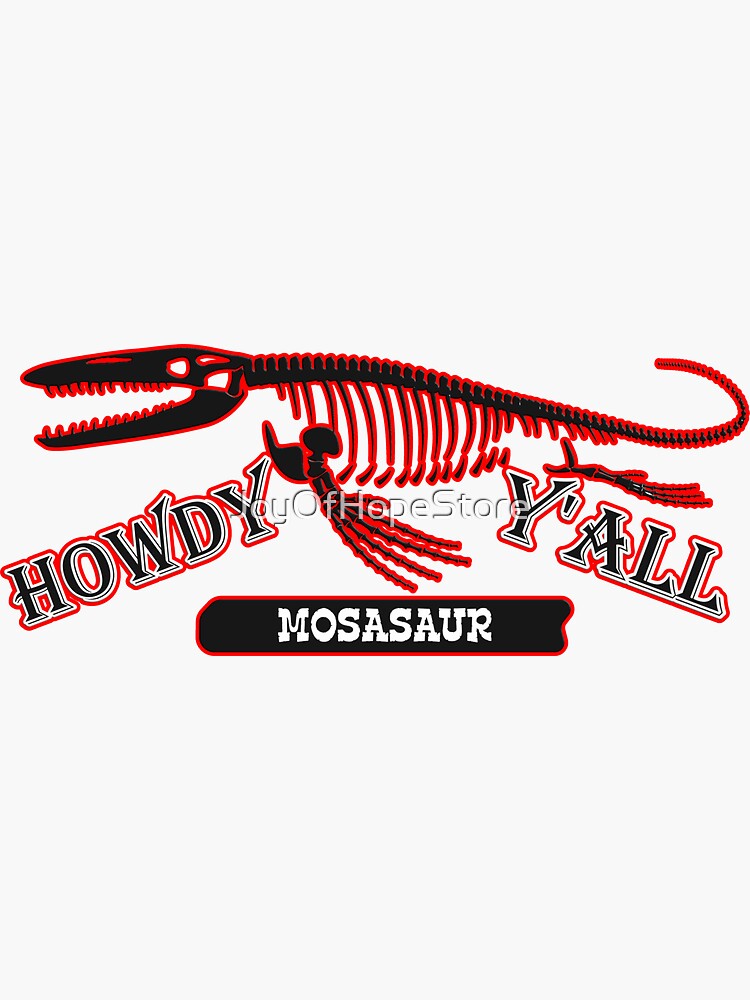 " Howdy Y'all Mosasaur 30-foot Lizard that Ruled the Prehistoric Seas ...