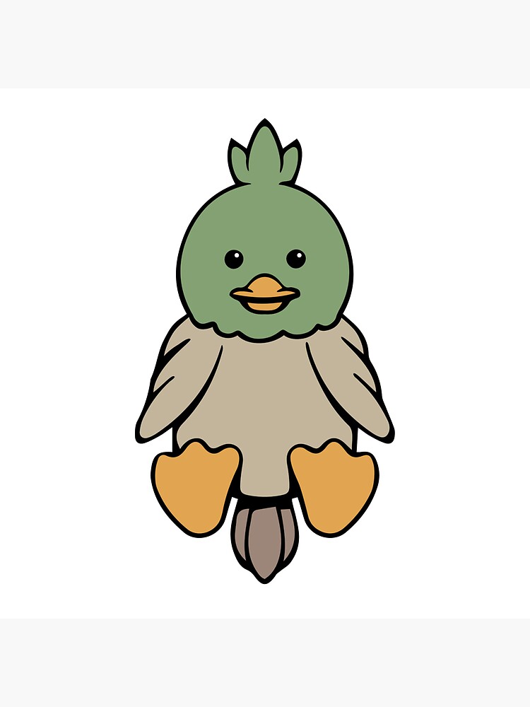 "ROC ANIMALS - DUCK" Sticker for Sale by ROCONART | Redbubble