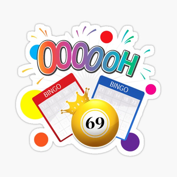 "Drag Queen Bingo Oooooh 69 Bingo Fan LGBT Bingo" Sticker for Sale by ...
