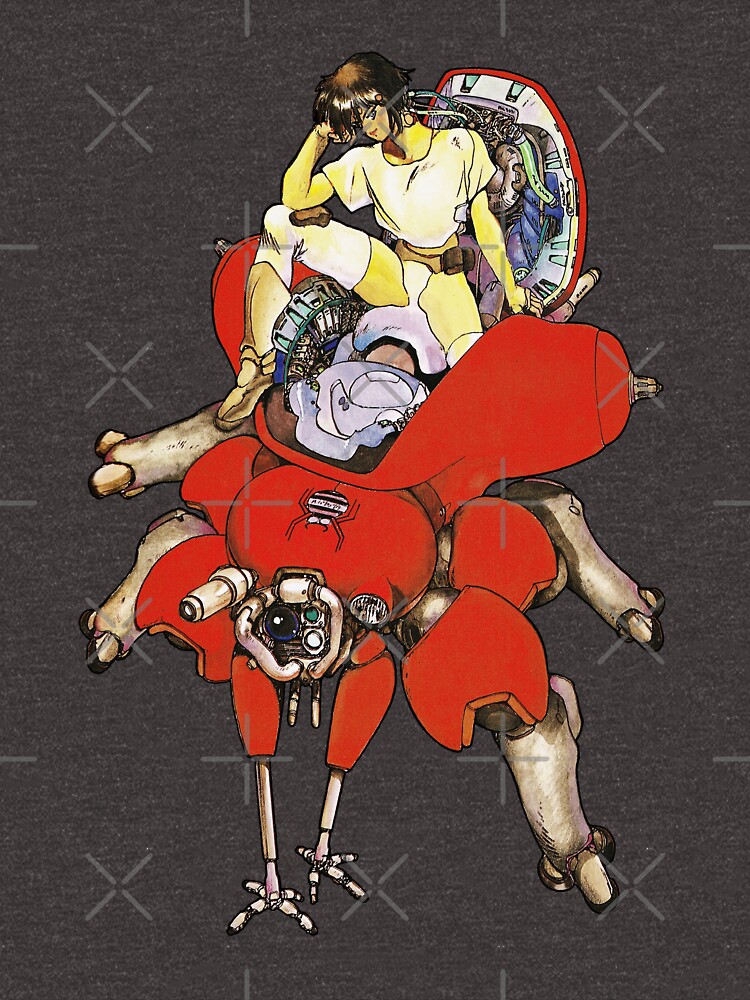 "Major on Fuchikoma" T-shirt for Sale by steviecomyn | Redbubble ...