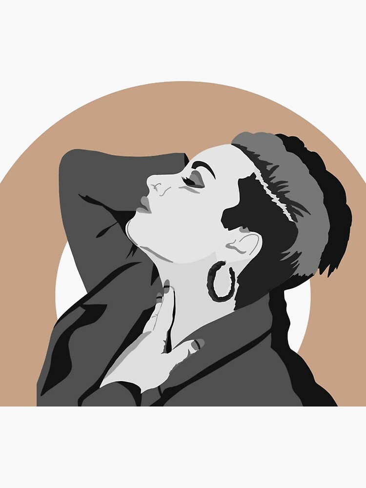 "Demi" Sticker for Sale by prideofblad | Redbubble
