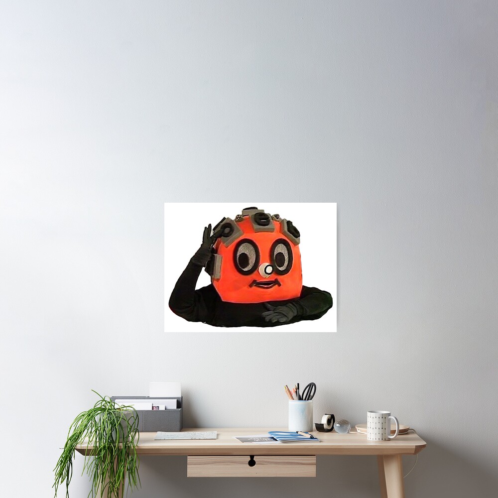 "Wordy from Look and Read" Poster for Sale by IanBakerToons | Redbubble