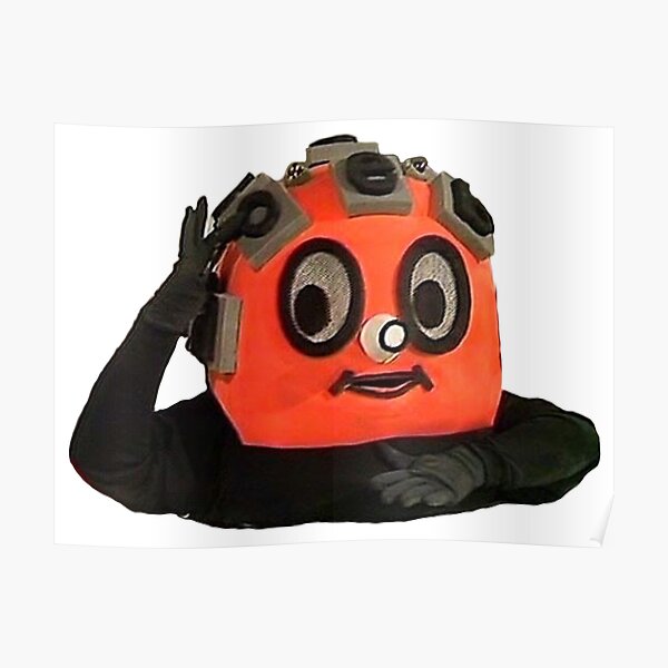 "Wordy from Look and Read" Poster for Sale by IanBakerToons | Redbubble