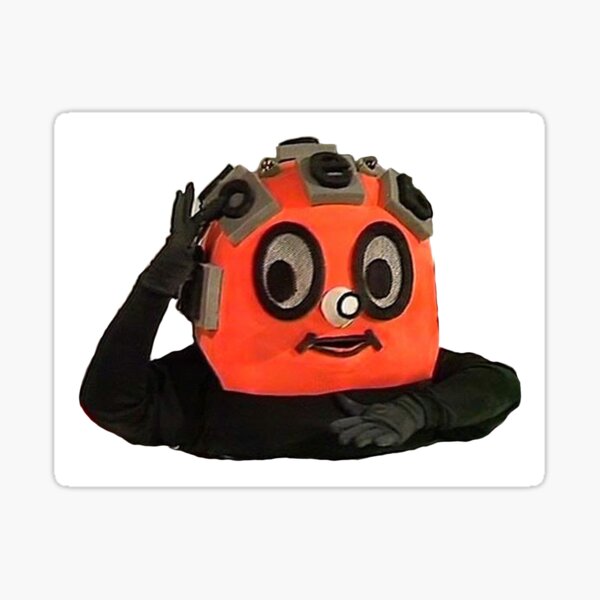 "Wordy from Look and Read" Sticker for Sale by IanBakerToons | Redbubble