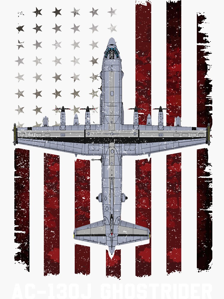 "USAF AC-130j ghostrider gunship" Sticker for Sale by Msikdar | Redbubble