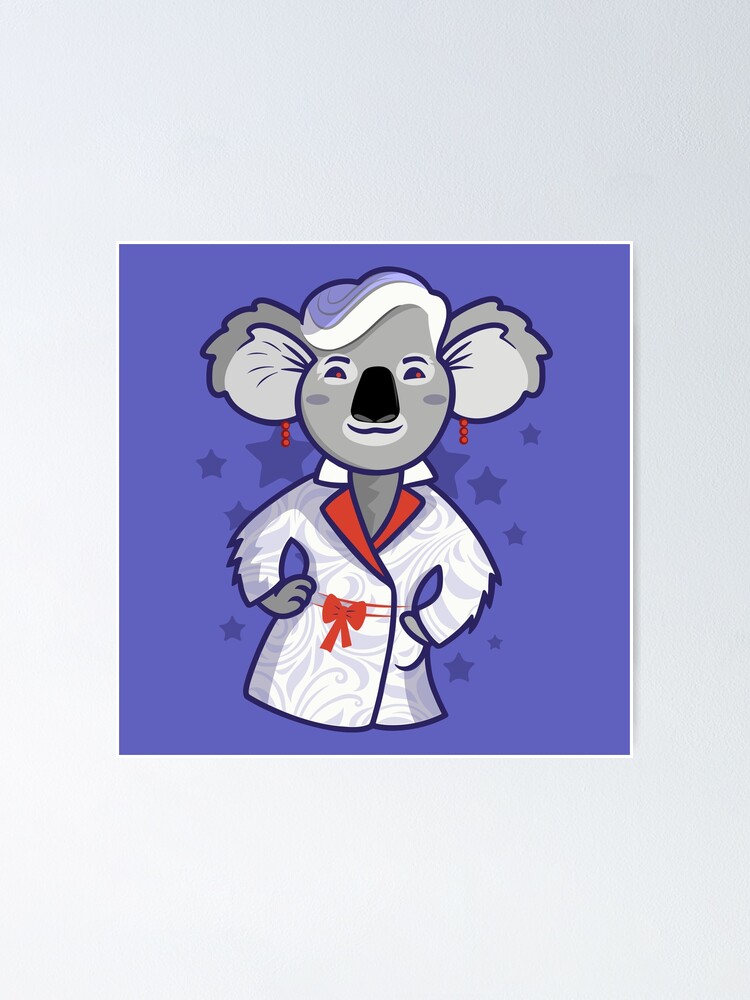 "Koala Maye Musk" Poster for Sale by Alesya-letter1 | Redbubble