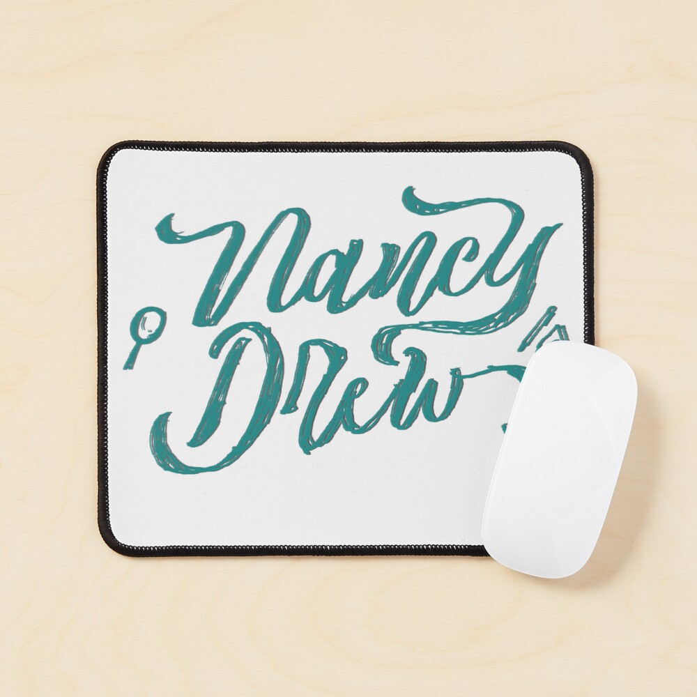 "Nancy Drew - Lettering Art" Sticker for Sale by inkheart-by-yna ...