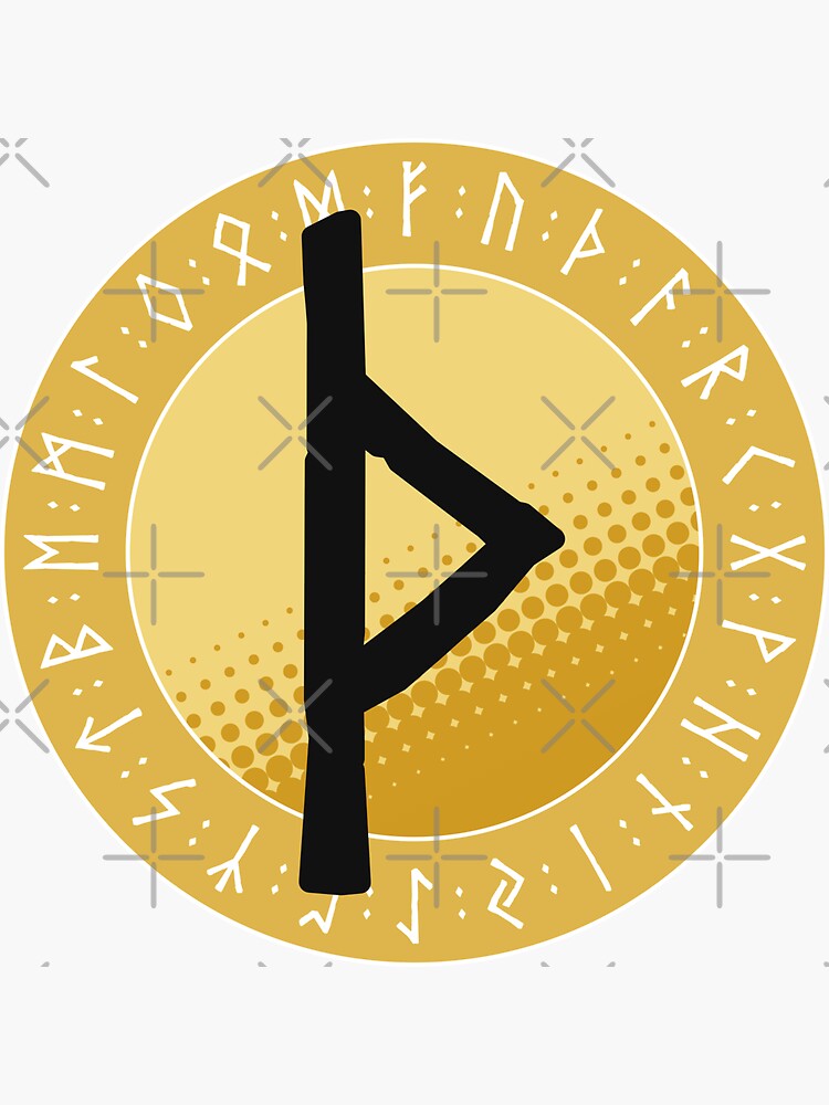 "Viking Runes and Runic Symbols - Thurisaz (Thorn)" Sticker for Sale by ...