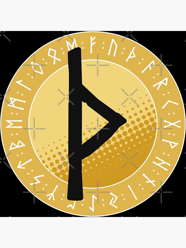 "Viking Runes and Runic Symbols - Thurisaz (Thorn)" Poster for Sale by ...