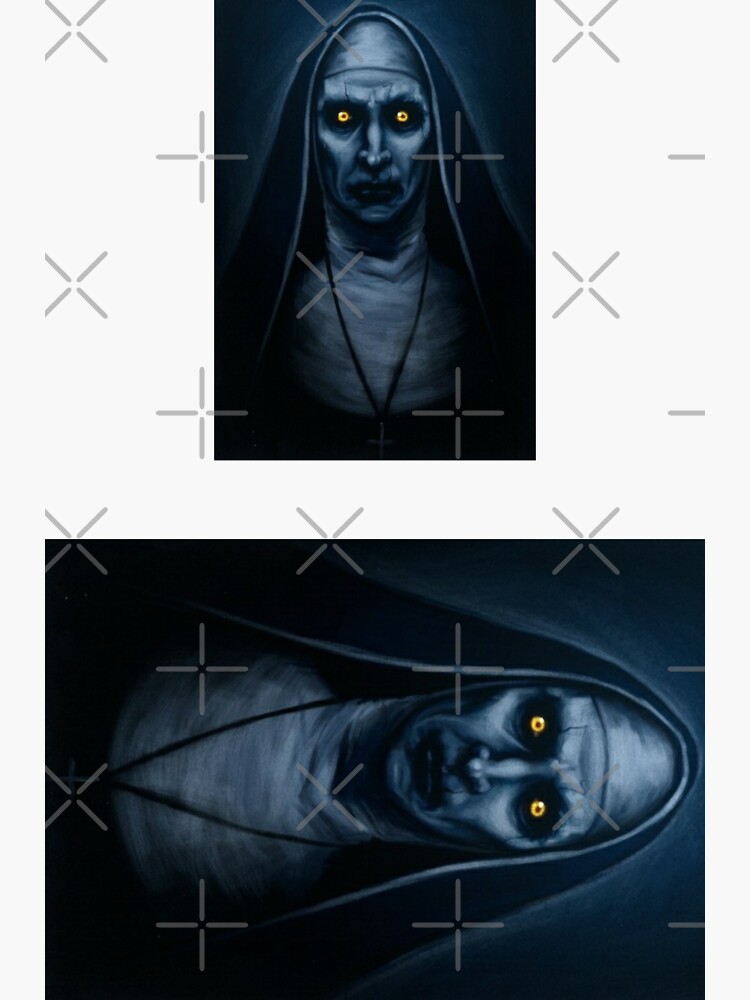 "The Conjuring Sister Valak" Sticker for Sale by stacyfashion | Redbubble