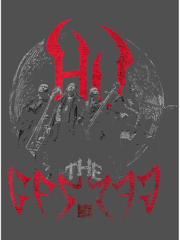 "The Hu - Band Front Back Print" Poster for Sale by kipixoly | Redbubble
