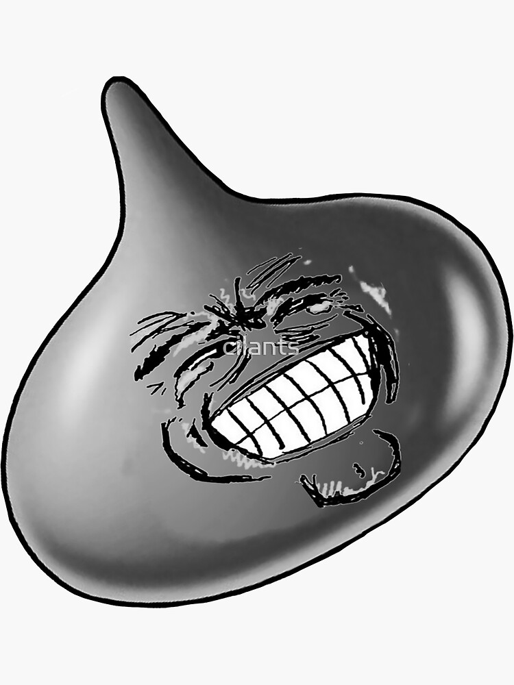 "metal slime" Sticker by cilants | Redbubble