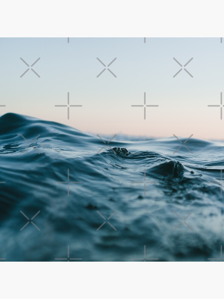 "Blue wave" Sticker for Sale by TheCoolGuys | Redbubble