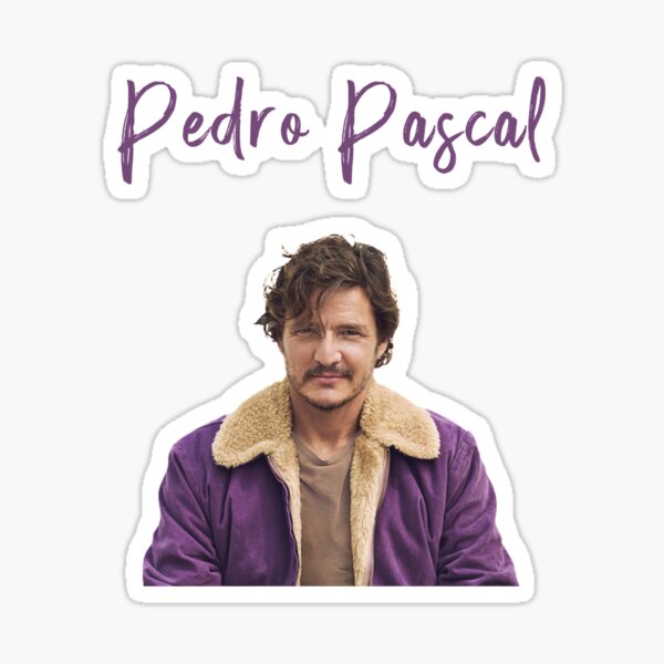 "Mens My Favorite Pedro Actor Pascal Retro Vintage" Sticker for Sale by ...
