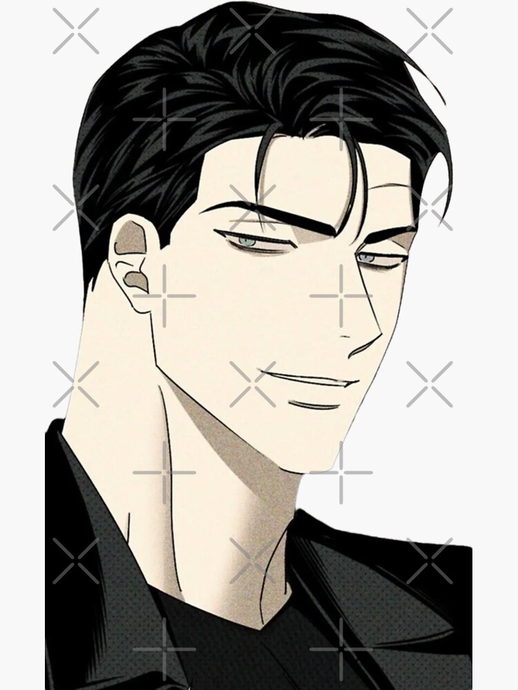 "Side Profile Jin Under the green light" Sticker for Sale by ...