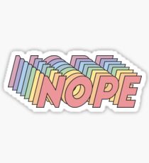 Nope: Stickers | Redbubble
