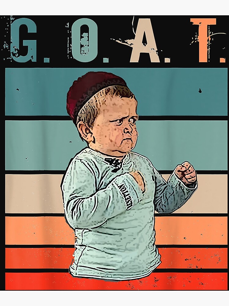 "G.O.A.T. MMA Hasbulla Fighting Meme " Art Print for Sale by KEITHSOTO ...