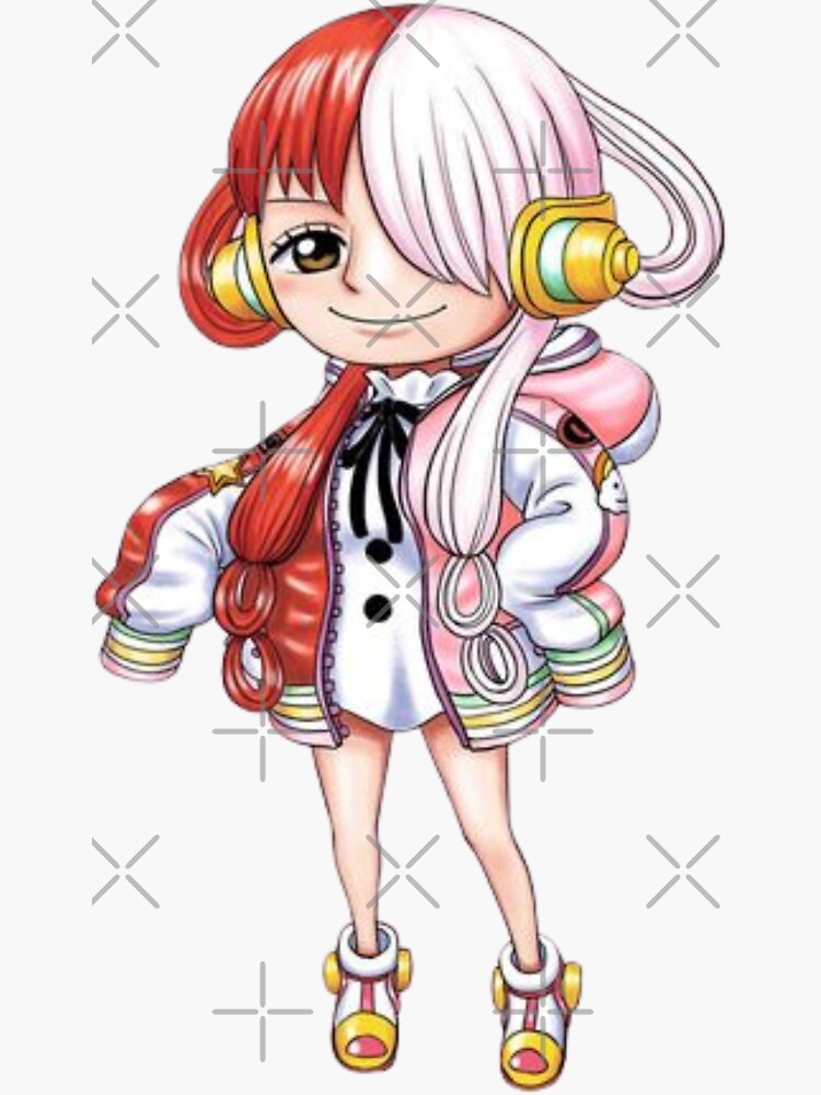 "uta one piece" Sticker for Sale by MohamedATouil | Redbubble