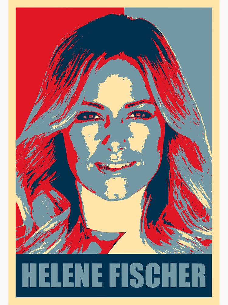 "Helene Fischer Stickers" Sticker for Sale by Kingrap45 | Redbubble