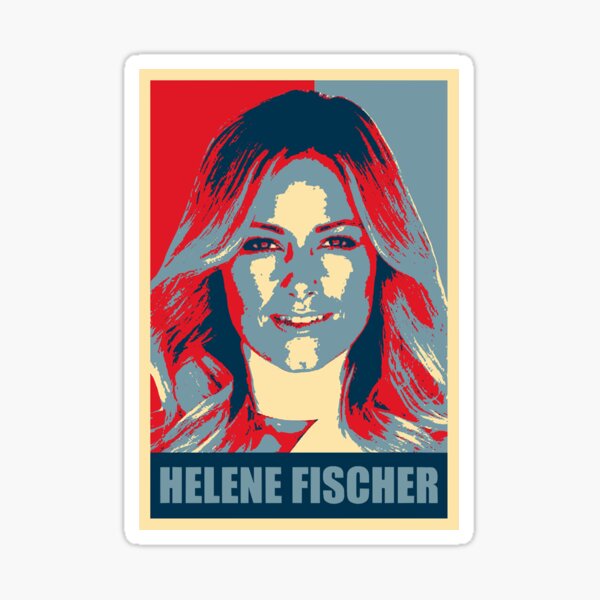 "Helene Fischer Stickers" Sticker for Sale by Kingrap45 | Redbubble