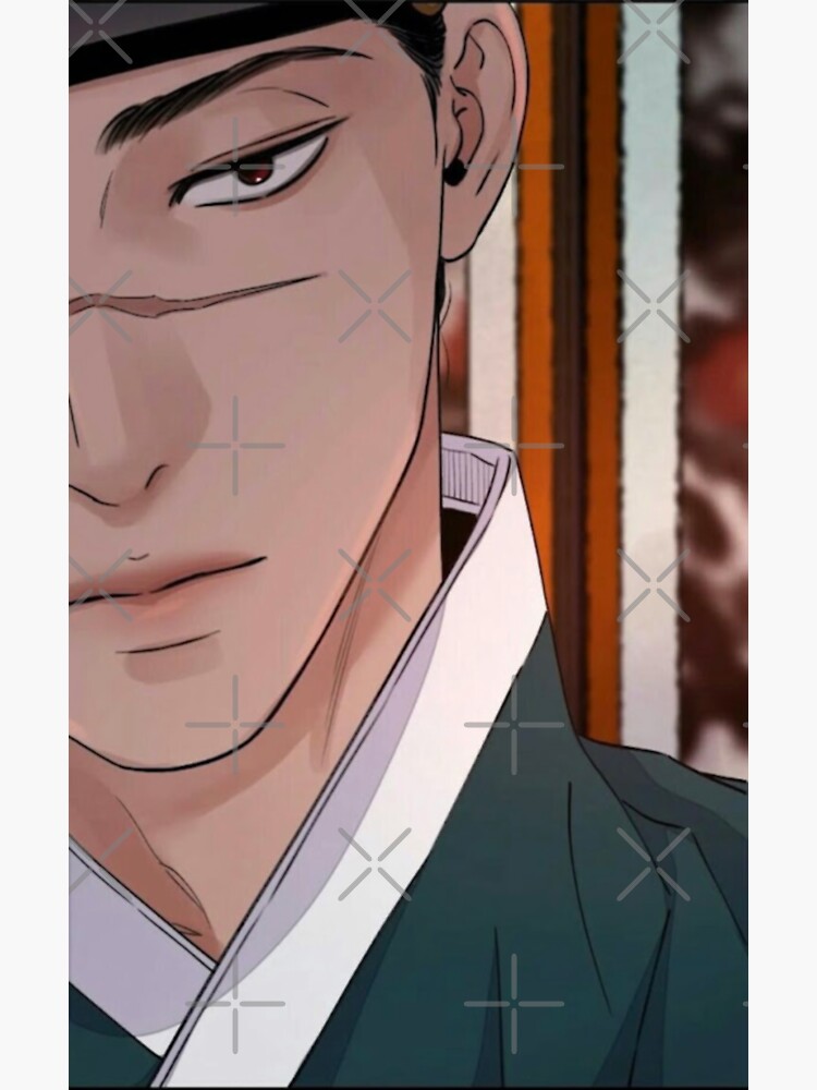 "Side Face Kwon hee ryang The blade and flower" Sticker for Sale by ...