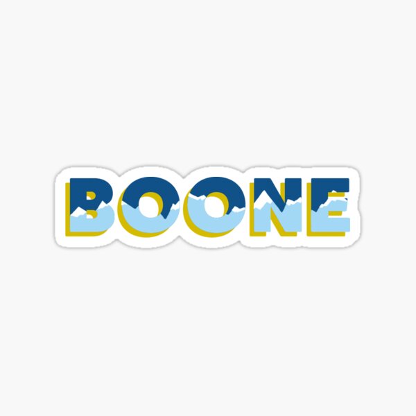 Boone Nc Stickers | Redbubble