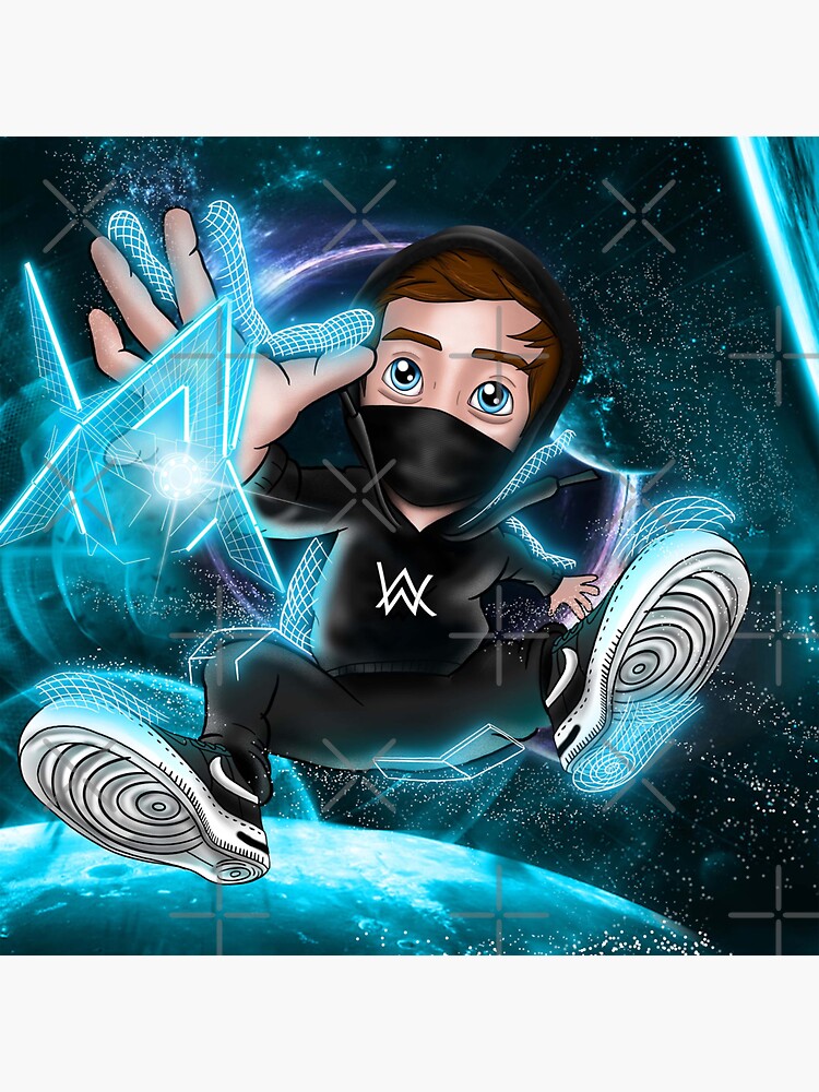 "Alan Art" Sticker for Sale by CarlyRaw | Redbubble