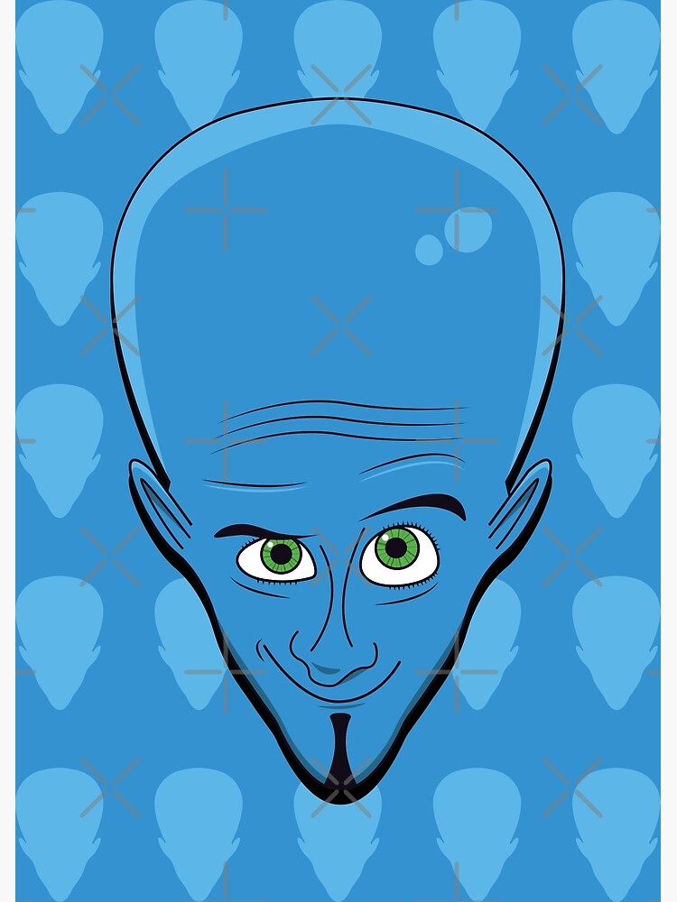 "mega mind" Poster by Necronder | Redbubble