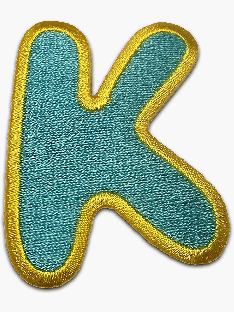 "K Patch" Sticker for Sale by alvianinvi | Redbubble